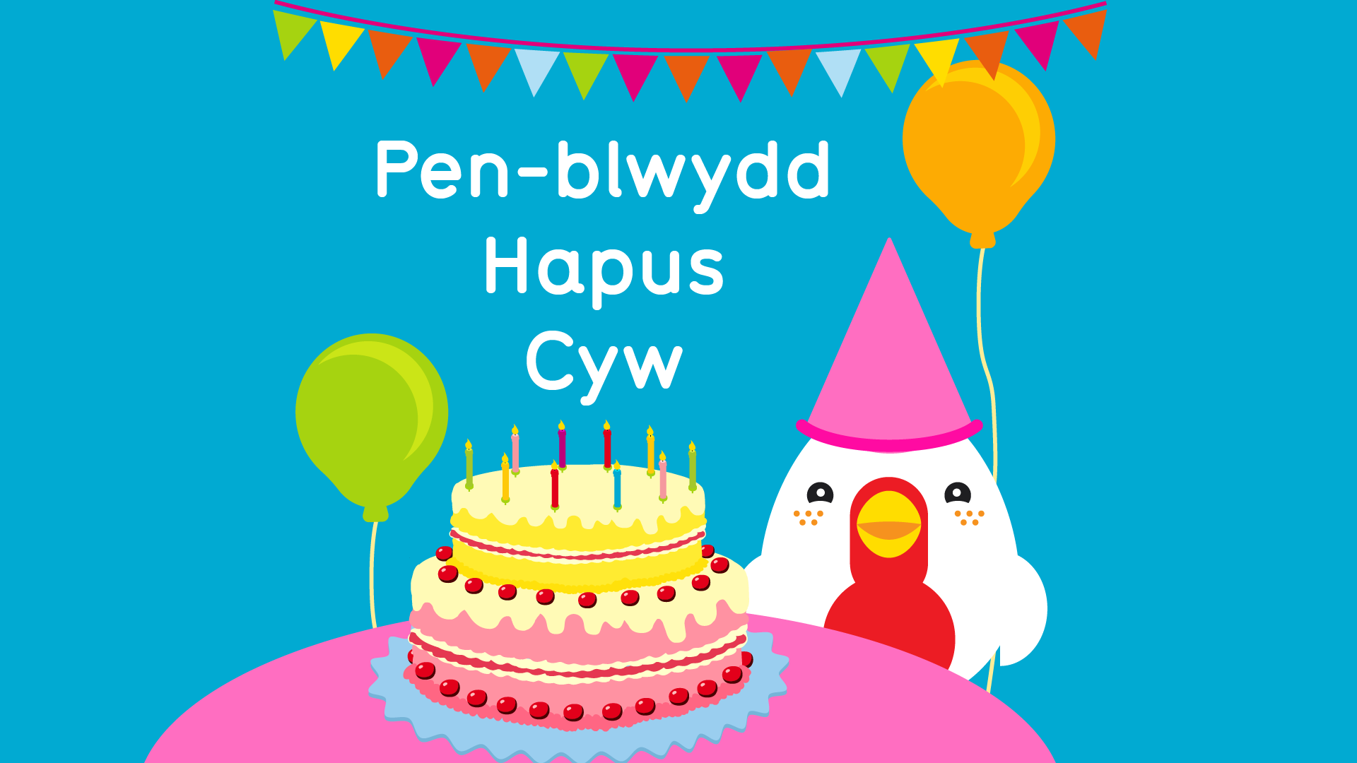 Stori Pen-blwydd Hapus Cyw (Happy Birthday Cyw Story) - Cyw