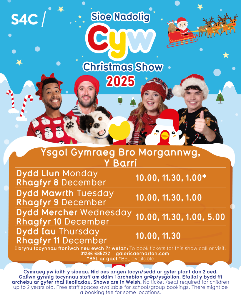 Sioe Nadolig Cyw - Cyw